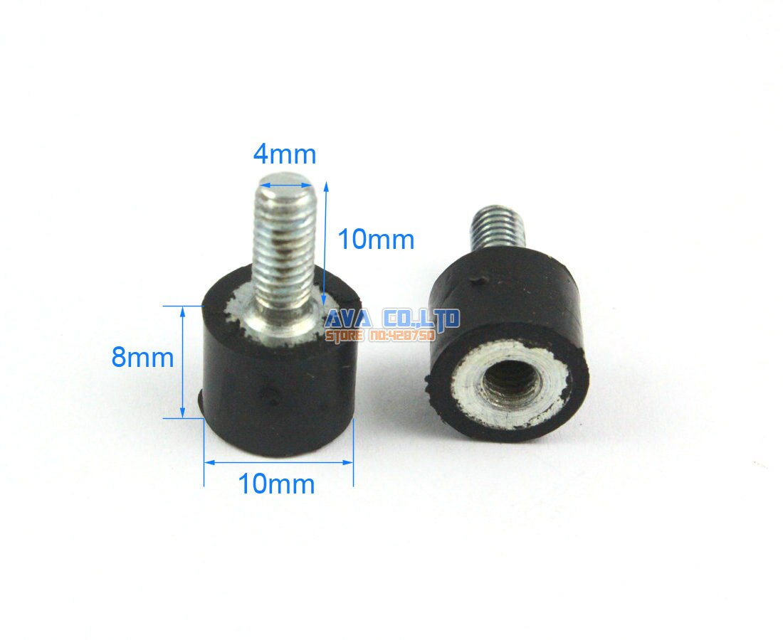 15 Pieces 10*8mm Body M4*10mm Male Female Rubber A... – Grandado