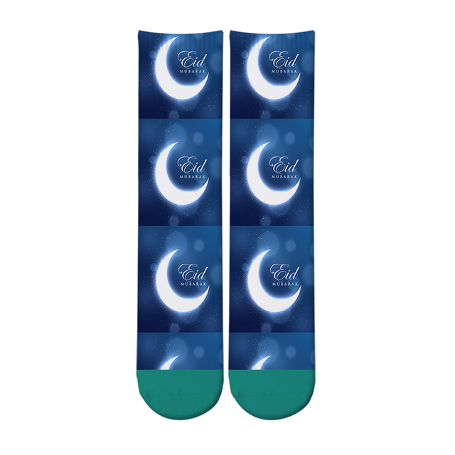 Popular Happy Sock Eid al-fitr Long Socks Eid Muba... – Grandado