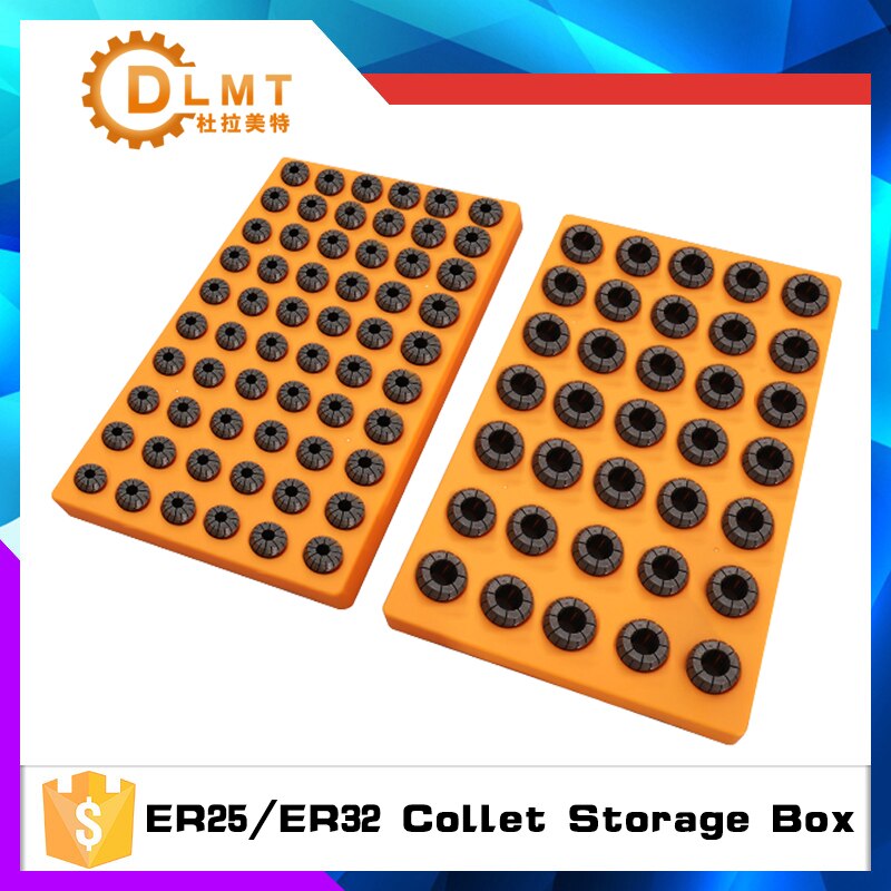 ER collet storage box 60-hole ER25 and 35-hole ER3... – Grandado