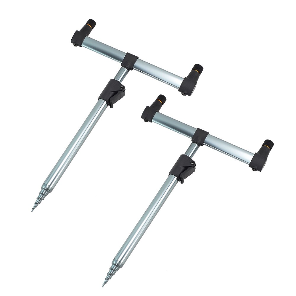 Carp Fishing Rod Pod Set 2pcs Bank Sticks and 2pcs... – Grandado