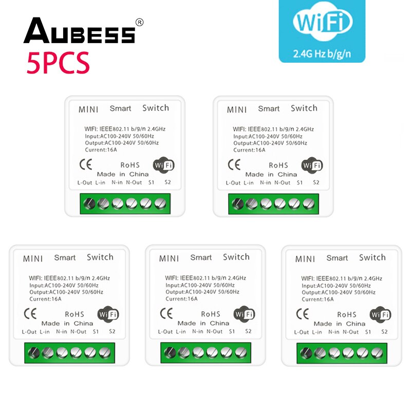 Tuya Zigbee / Wifi MINI Smart Switch 2 Way Control... – Grandado