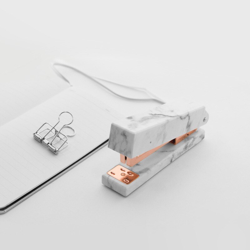 Marble Stapler Needle Set Rose Gold 12# Handheld S... – Grandado