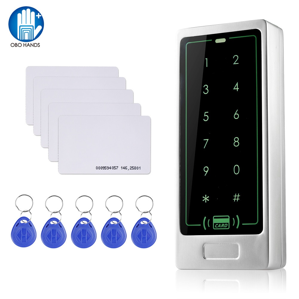 Metal RFID 125KHz Access Control Keypad with Touch... – Grandado