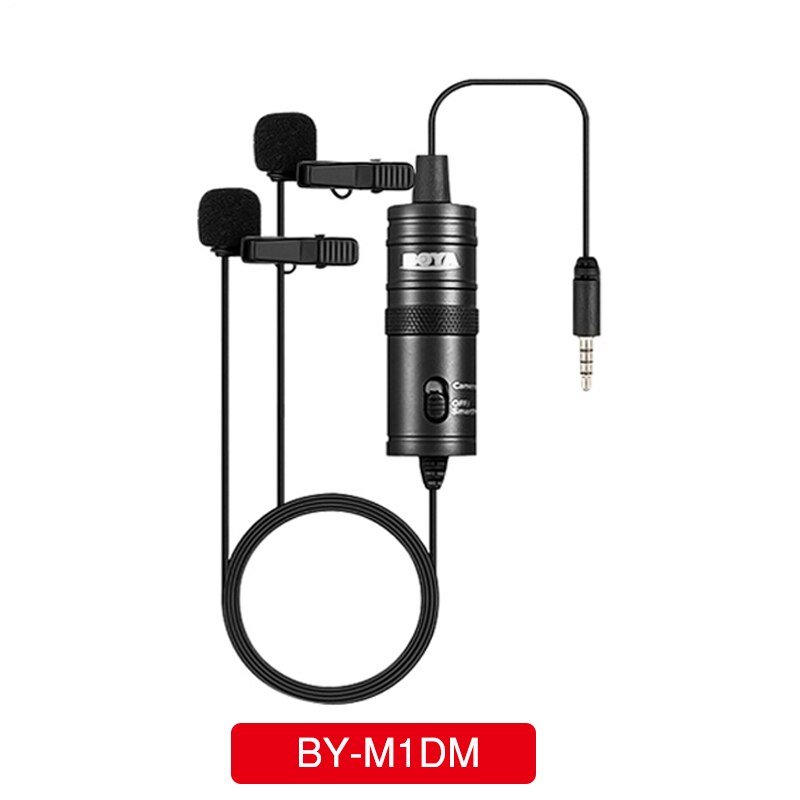 BOYA BY-M1 Pro M1DM Mini Lavalier Microphone 3.5mm... – Grandado