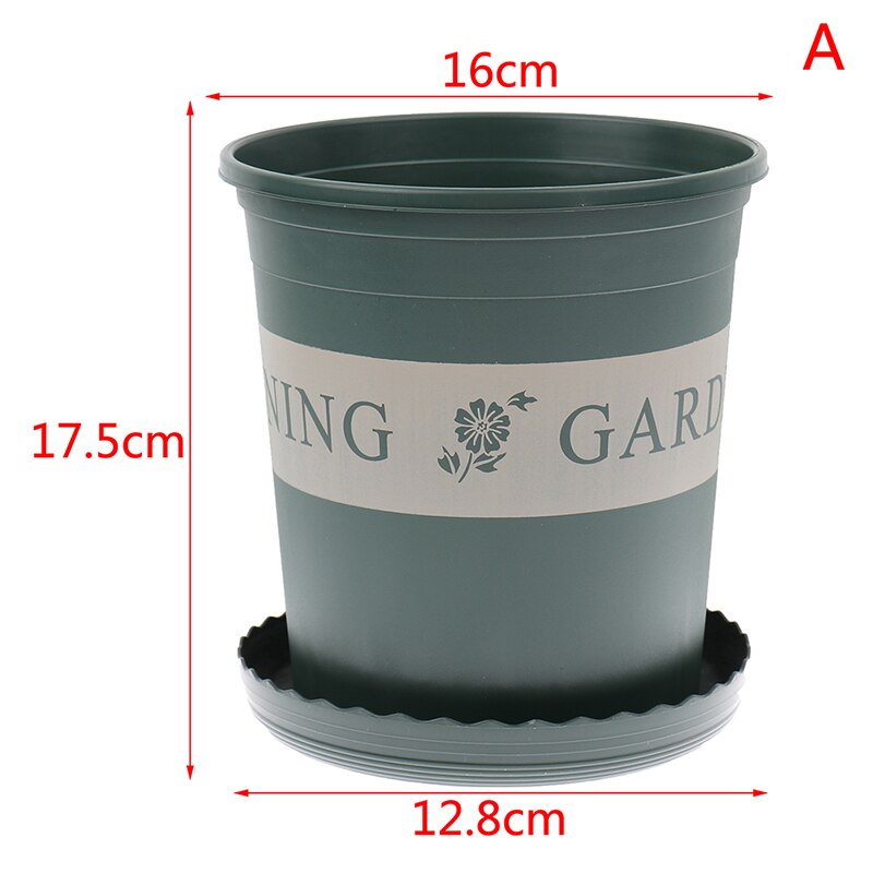 Round Chunky Root-Controlled Potted Rose Black Pla... – Vicedeal