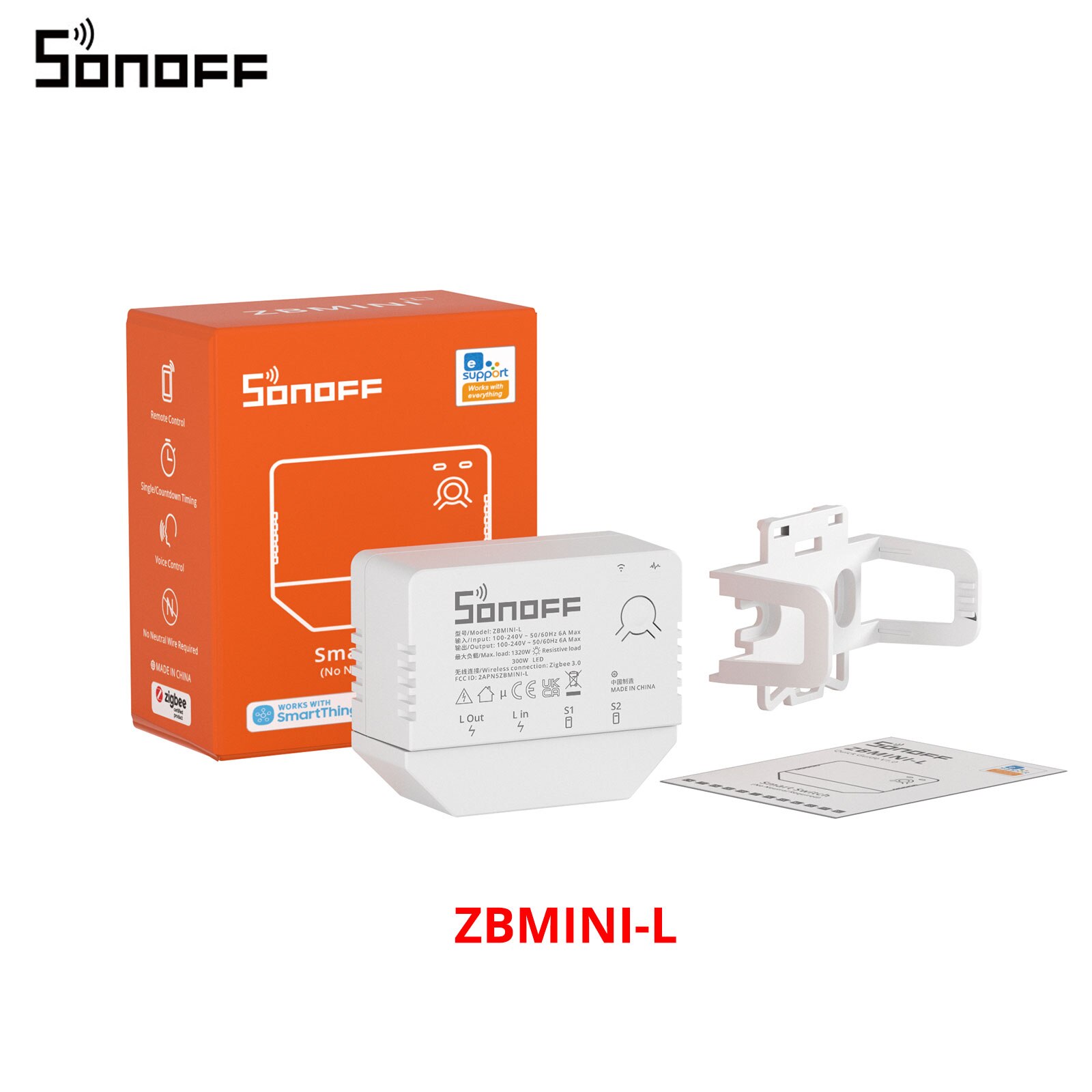 SONOFF ZBMINI-L No Neutral Wire Required Smart Hom... – Grandado