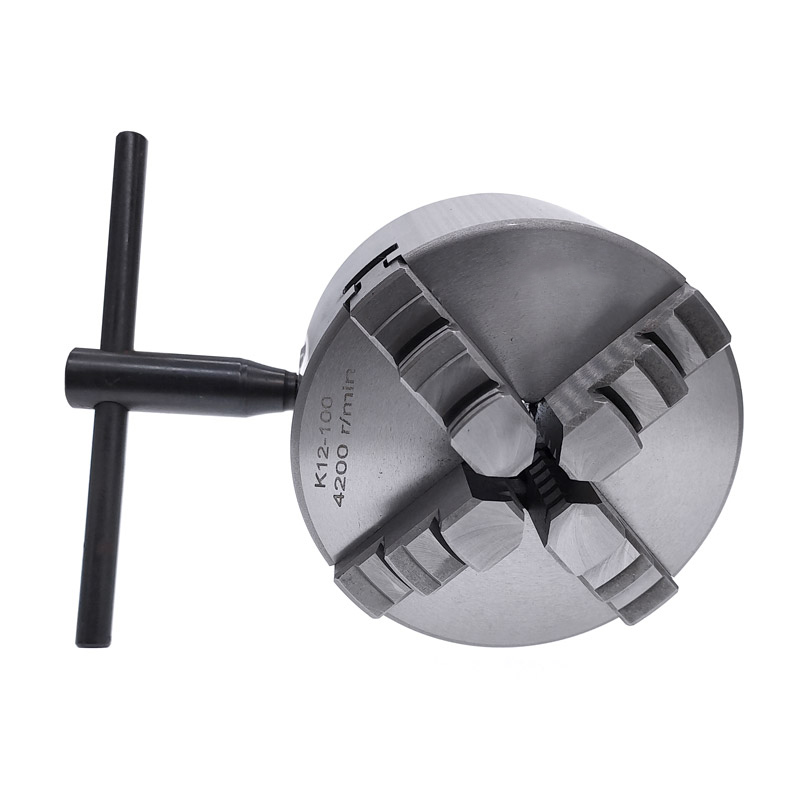 4 Jaw Self-Centering Chuck Lathe Chuck K12-100 Scr... – Grandado