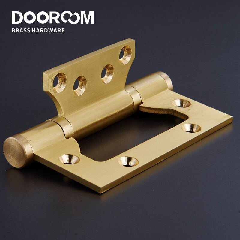 1Piece DOOROOM Brass Door Hinges Free Slot Smoothl... – Grandado