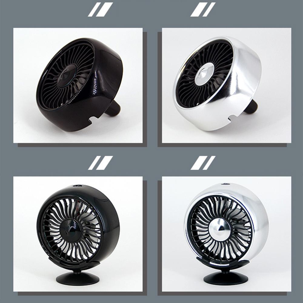 12V Electric Car Fan 360 Degree Rotatable 2 Speed ... – Grandado