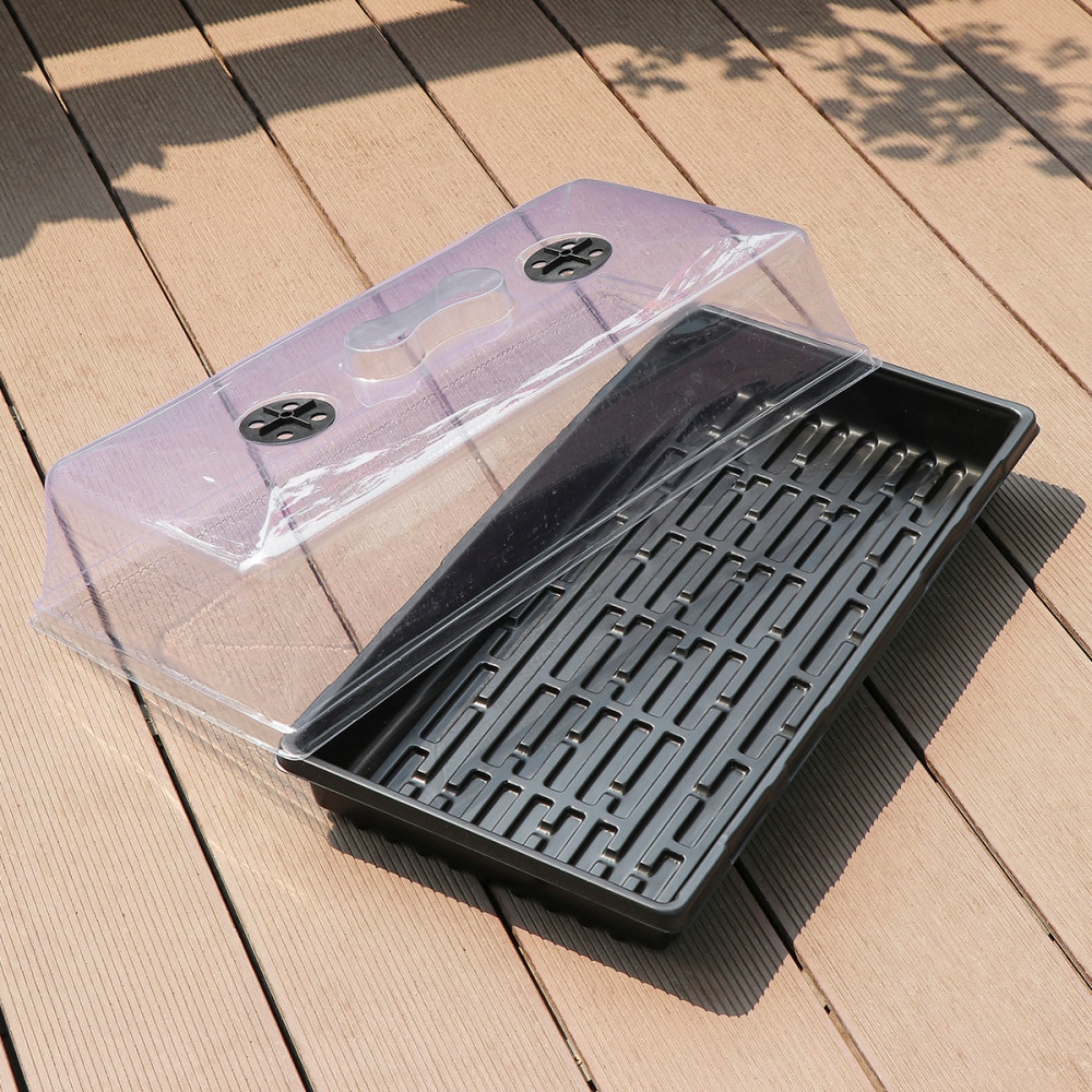 Plastic Plant Seeds Growing Box Tray Nursery Conta... – Grandado