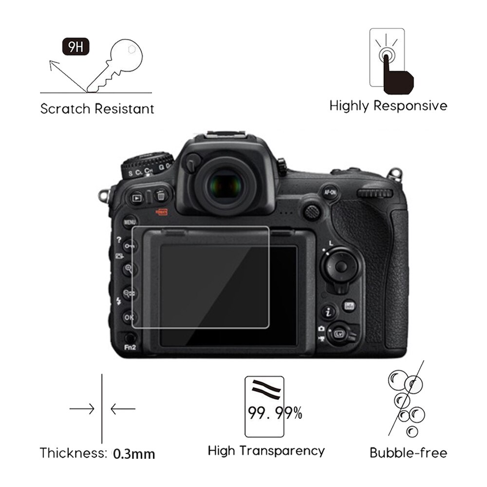 Protector de pantalla de vidrio templado, 2 piezas... – Grandado