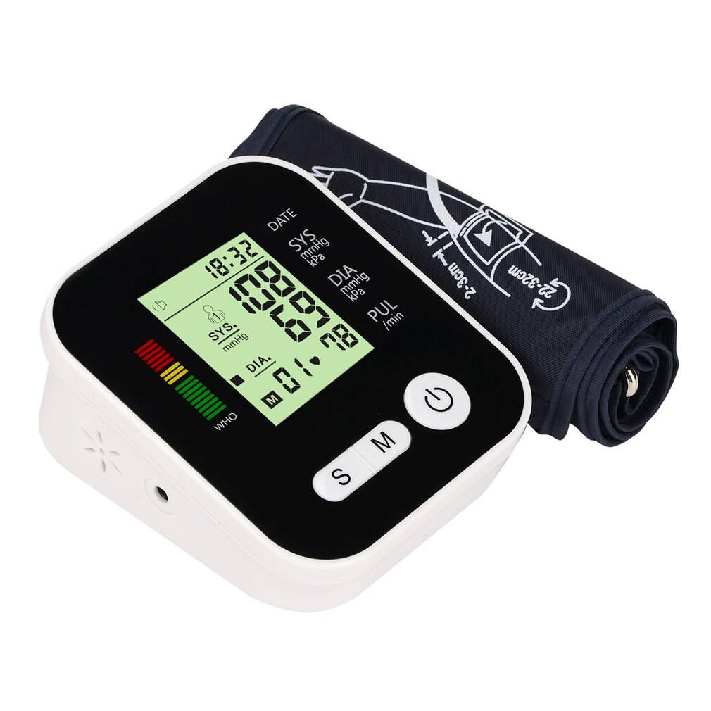 LCD Automatic Digital Wrist Blood Pressure Monitor... – Vicedeal