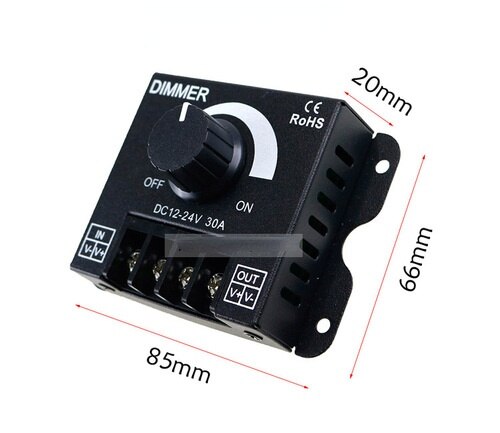 Led Dimmer Manual Knop 360W Monochroom Licht Met R... – Vicedeal