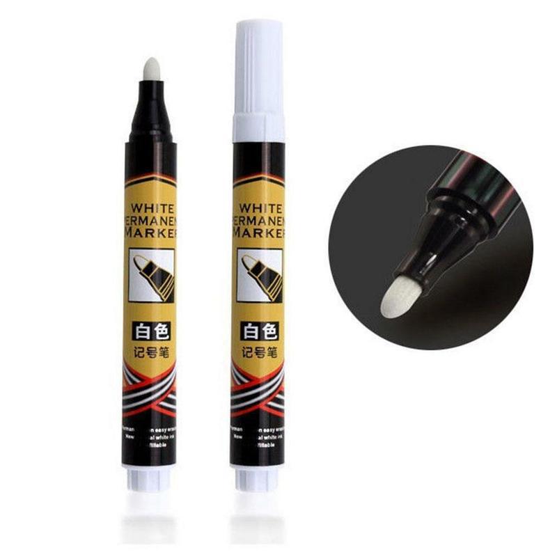 Wit Marker Pen Single-head Marker Pen Vette Band A... – Grandado