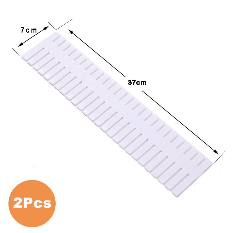 2Pcs DIY Adjustable Storage Partition Board Plasti... – Vicedeal
