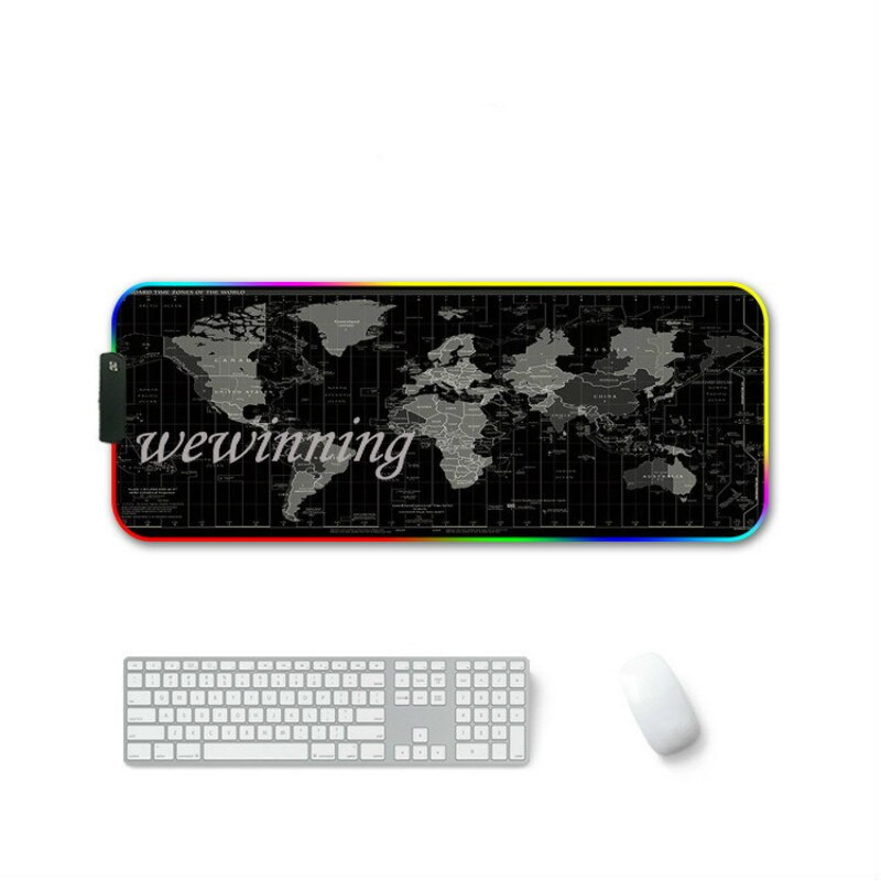 Große Größe Bunte Leucht RGB Gaming Maus Pad Anti-... – Grandado
