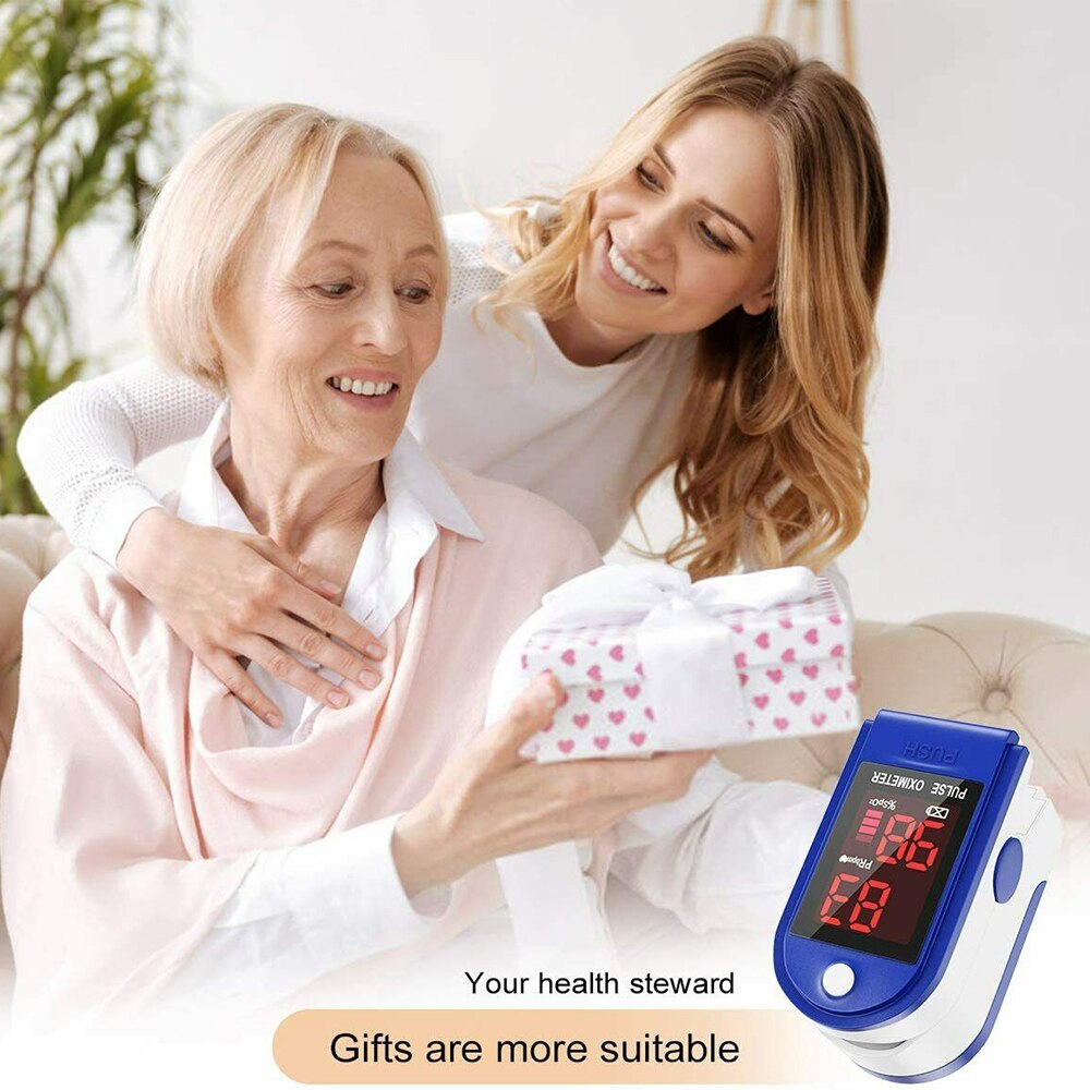 Blood Oxygen Monitor Finger Pulse Oximeter Oxygen ... – Grandado
