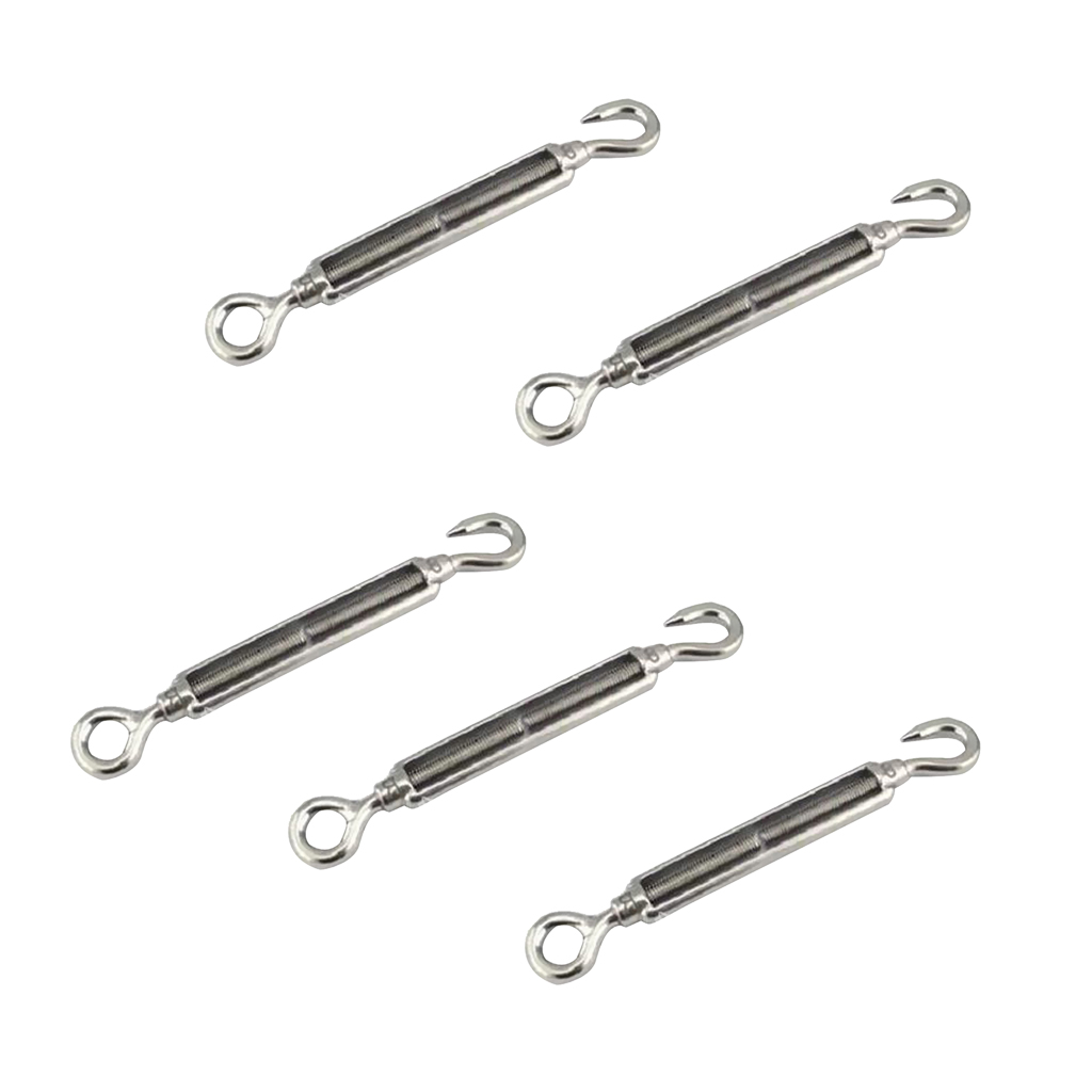 Rvs Haak & Oog Spanschroef Draai Draad Touw Tool, ... – Vicedeal