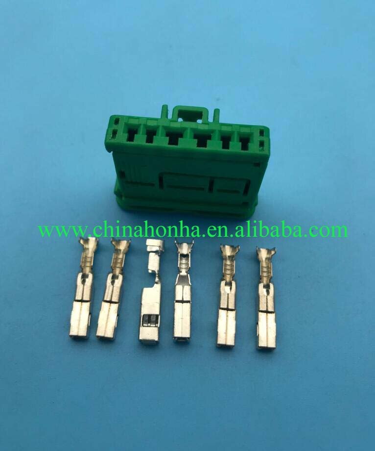 6 pin green 2.8/1.5mm female auto electronic housi... – Vicedeal