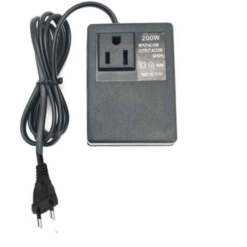 200W Voltage Converter 110V to 220V Transformer St... – Vicedeal