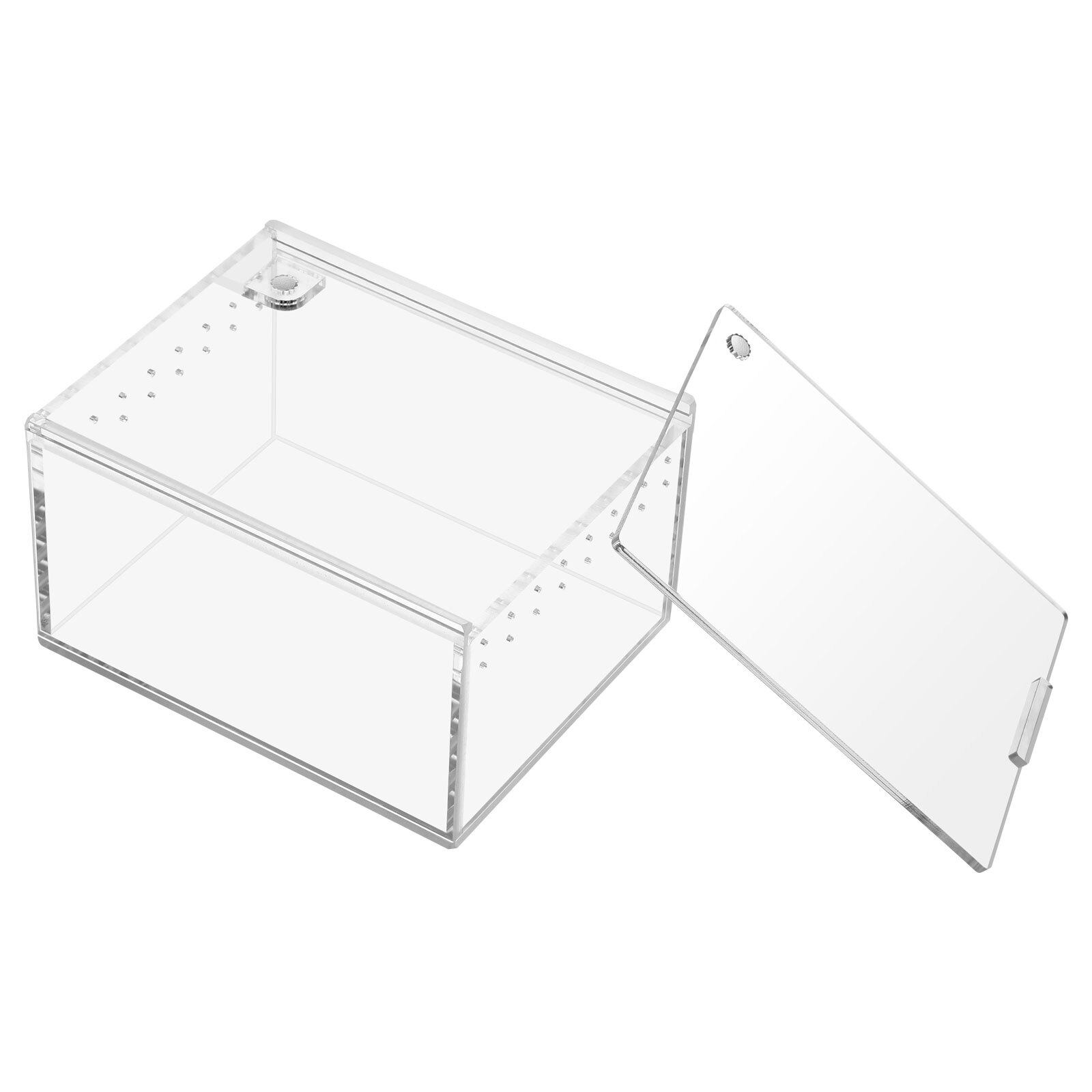 POPETPOP Acrylic Reptile Feeding Box Reptile Breed... – Vicedeal
