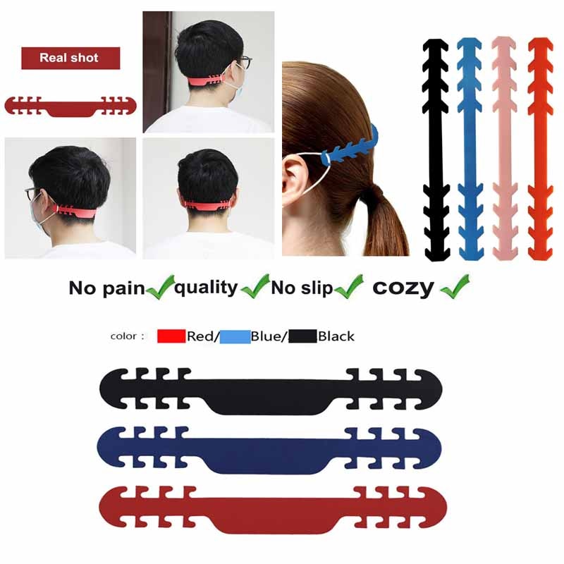 Face Mask Ear Hook Buckle Ear Strap Extension Mask... – Vicedeal