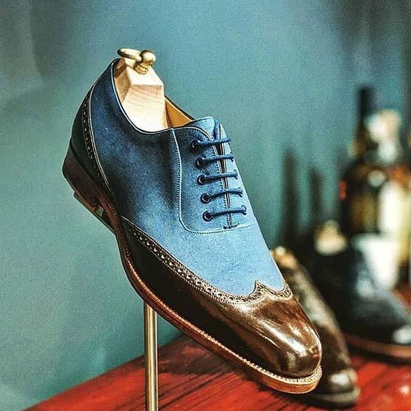 Men's Shoes Fashionable Pu Leather Lace-up Boots H... – Grandado