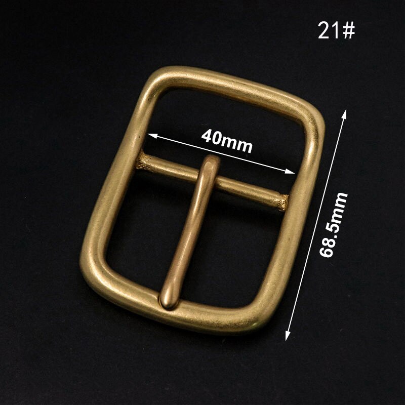 1pcs Brass Belt Buckle Middle Center Bar Single Pi... – Grandado