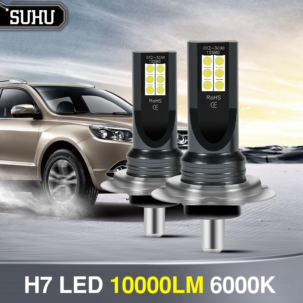 Suhu 2Pcs H7 Led Canbus 80W 10000Lm Auto Koplamp H... – Vicedeal
