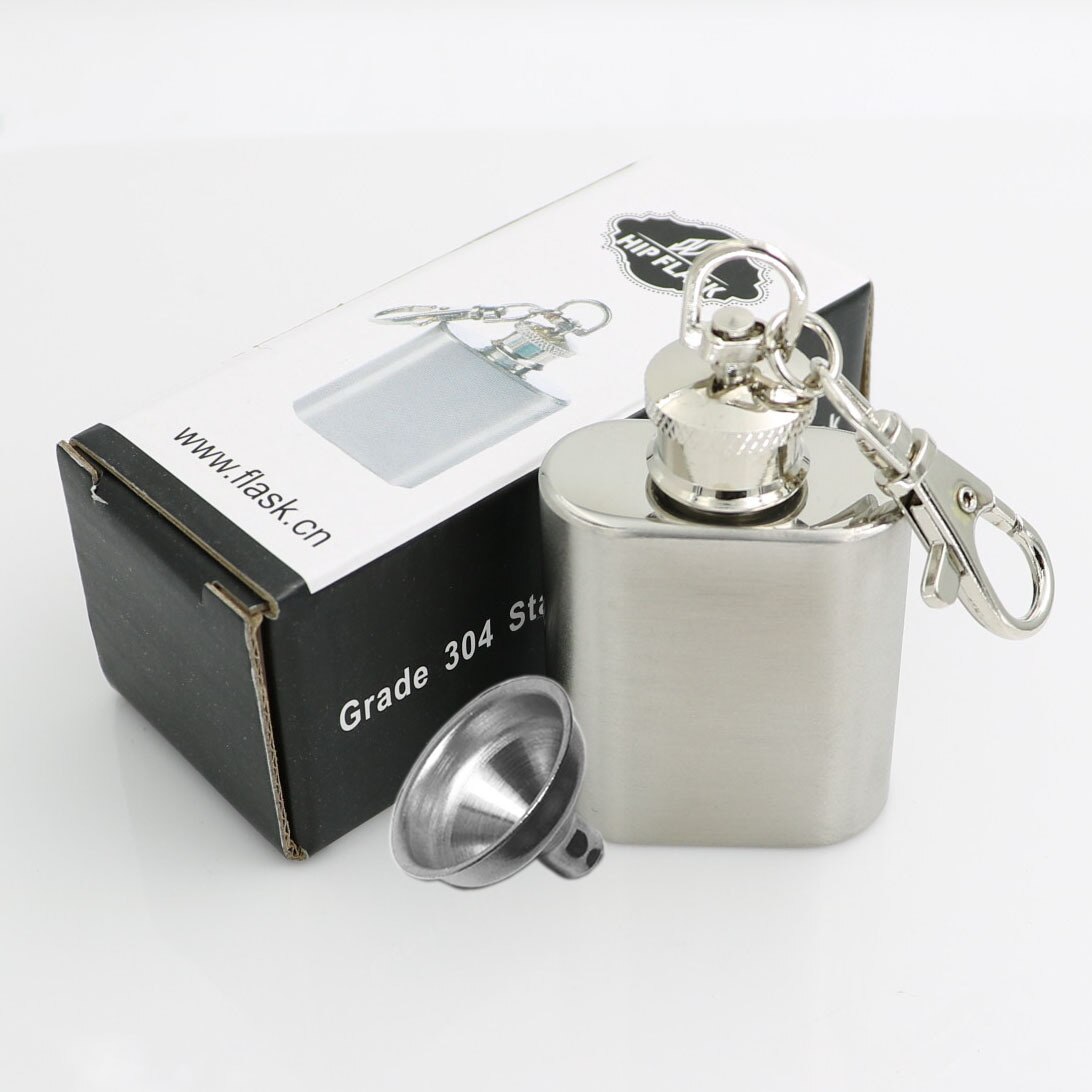 1oz 30ml Mini Portable Stainless Steel Hip Flasks ... – Grandado