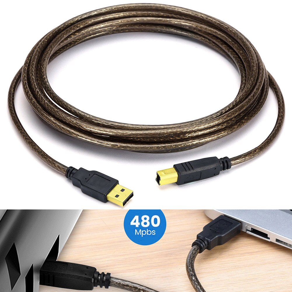 Extension Printer Kabel Usb 2.0 A Male Naar B Male... – Grandado