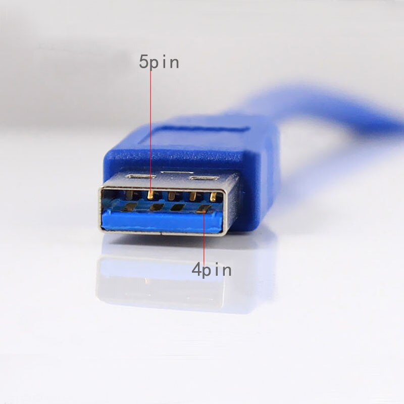 USB 3,0 Typ A Stecker auf B Stecker 90 grad ellenb... – Vicedeal