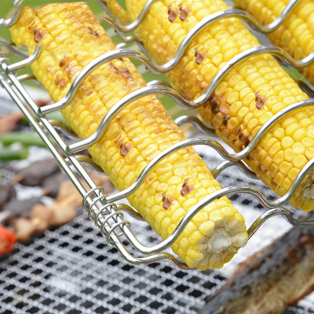 Grilled Corn Clamp Grilling Basket with Removable ... – Grandado