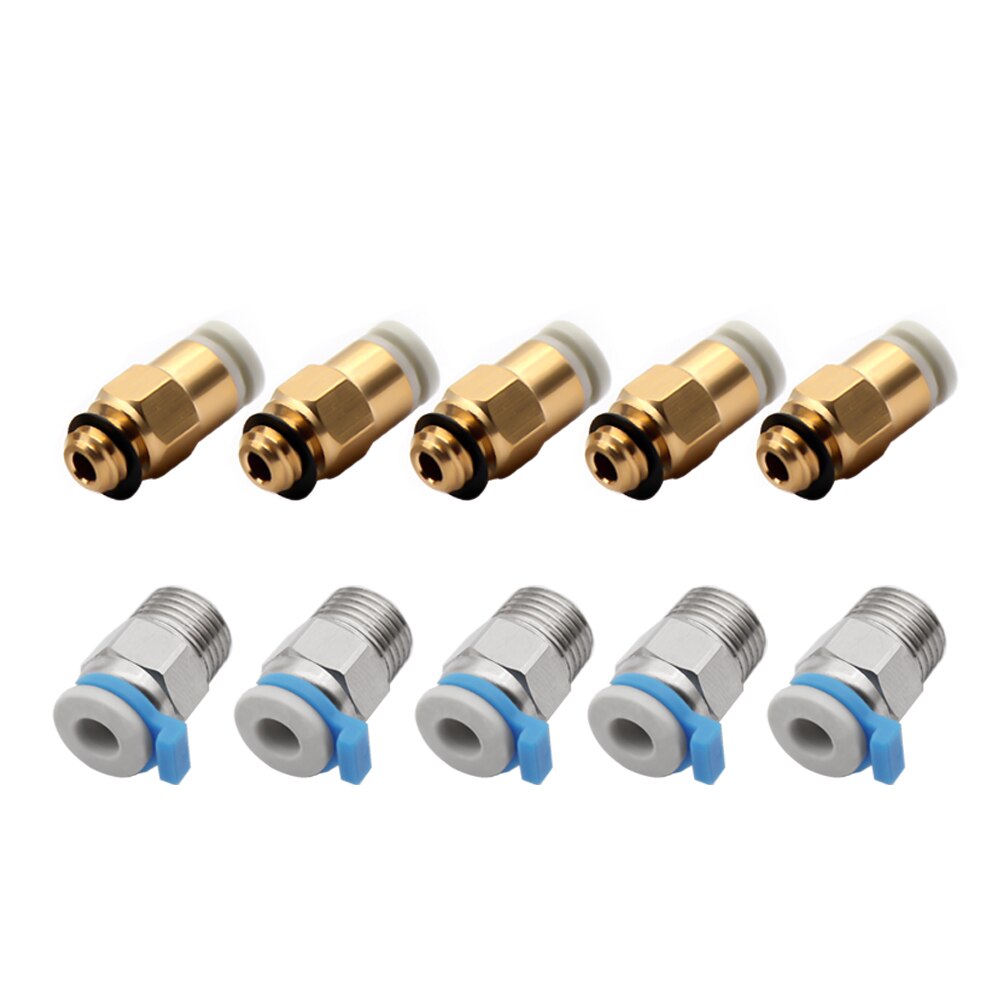 10pcs PC4-M10 Straight Pneumatic Fitting Push to C... – Vicedeal
