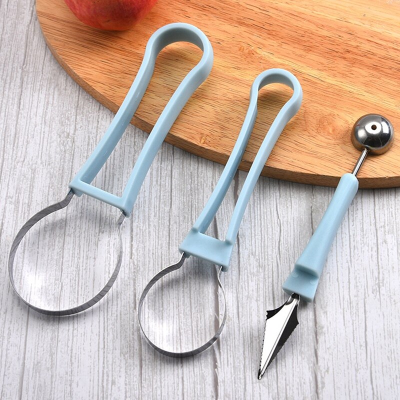 3 in 1 Watermelon Slicer Cutter Scoop Fruit Carvin... – Vicedeal