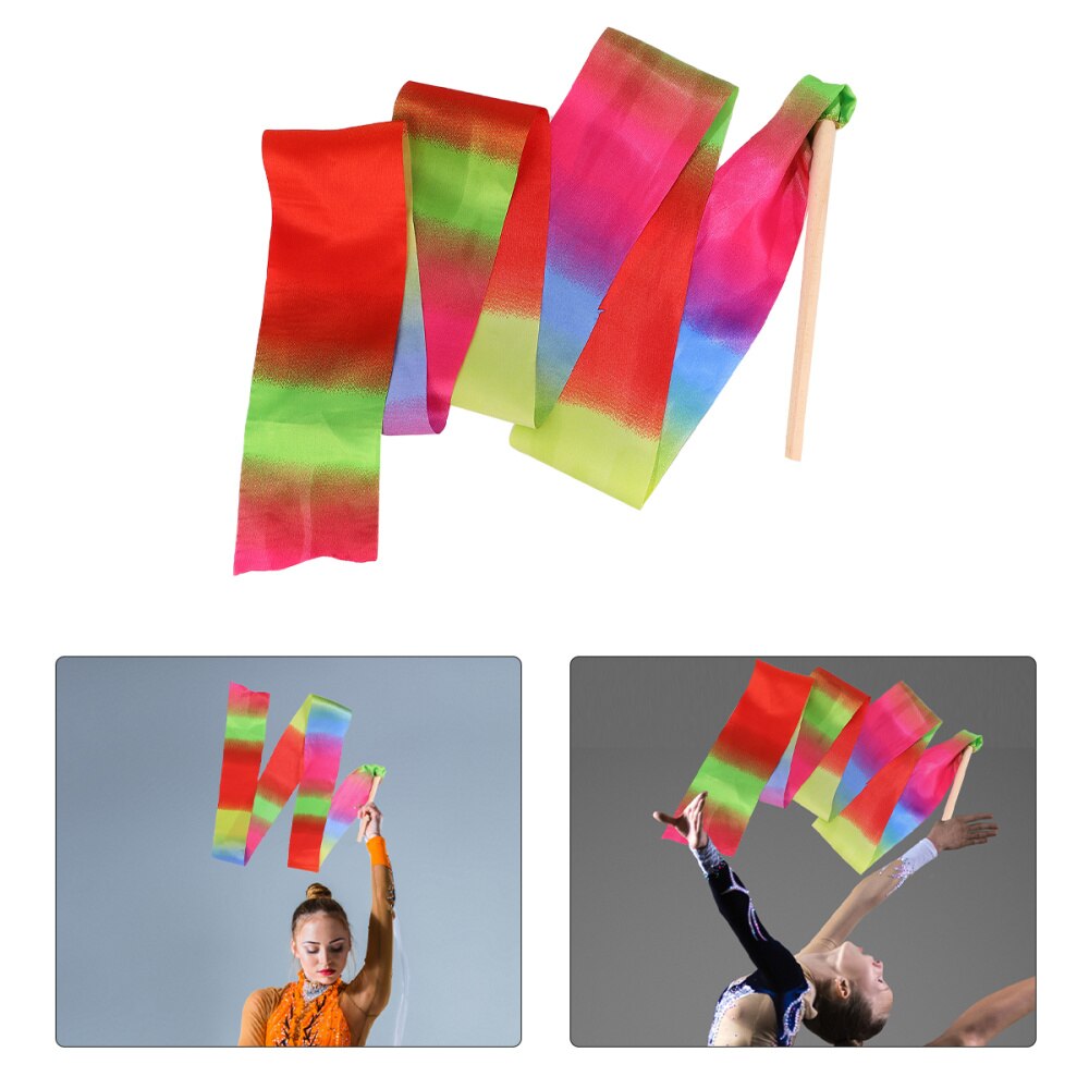 1Pc 2mx10cm Colorful Rhythmic Gymnastics Ribbon Da... – Vicedeal