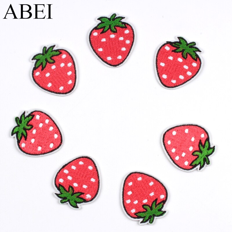 10pcs Cartoon Strawberry Patch DIY Embroidery Patc... – Grandado