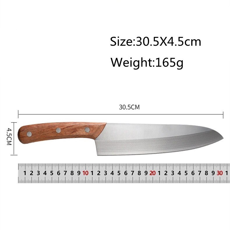 Cleaver Knife Kitchen Chef Knife Stainless Steel R... – Grandado