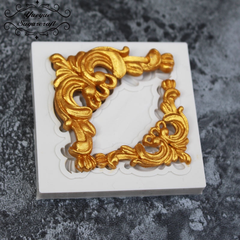 Yueyue sugarcraft nyeste hjørne silikone form fond... – Vicedeal