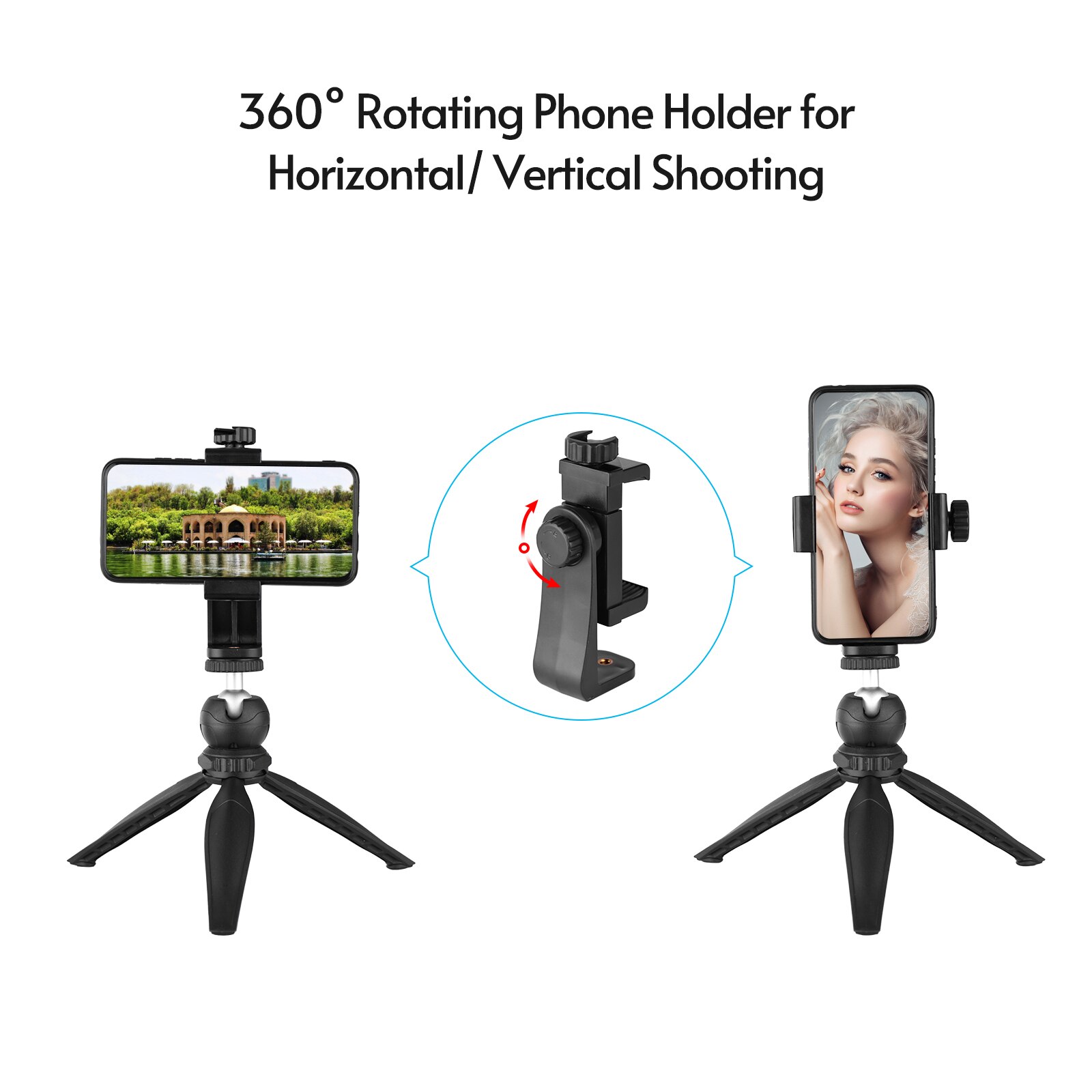 Mobile Phone Video Recording Kit Tabletop Tripod P... – Grandado
