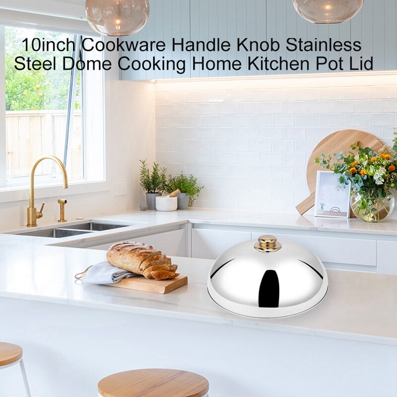 Stainless Steel Dome Dish Cover Table Food Cover F... – Grandado