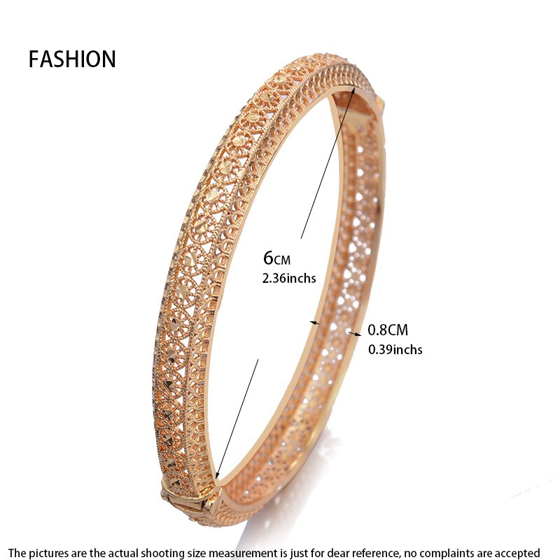 Wando 4Pcs/lot Bangles gold Color Bangles for Wome... – Grandado