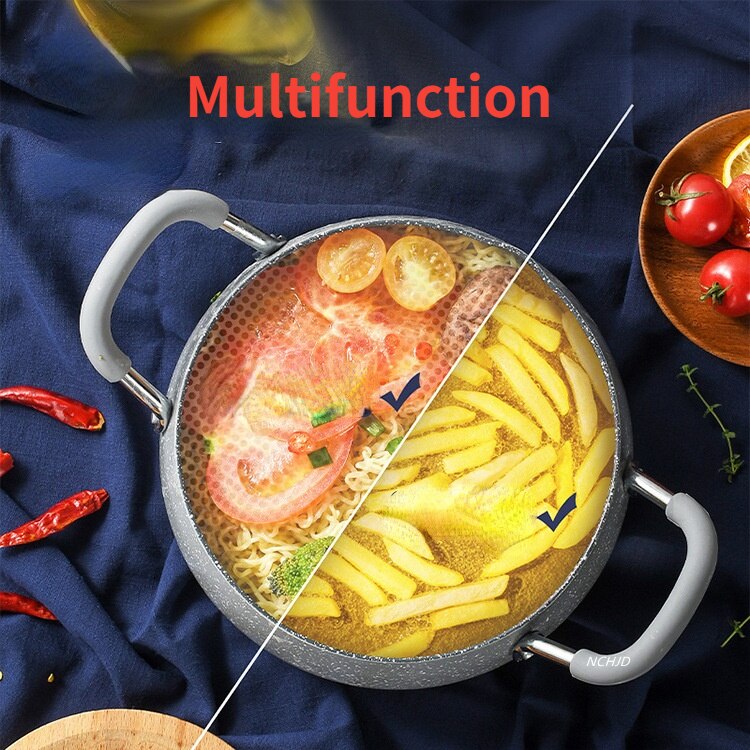 Japanese Style Deep Frying Pot Maifan Stone Tempur... – Grandado