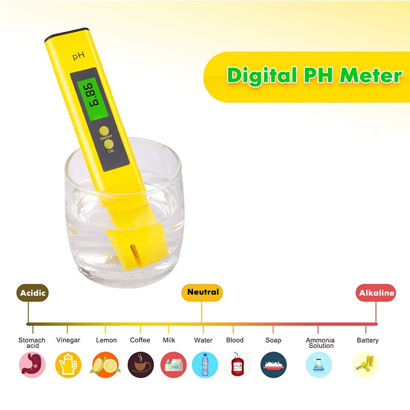 Portable PH Meter Pen Digital LCD Testing Water Pu... – Grandado