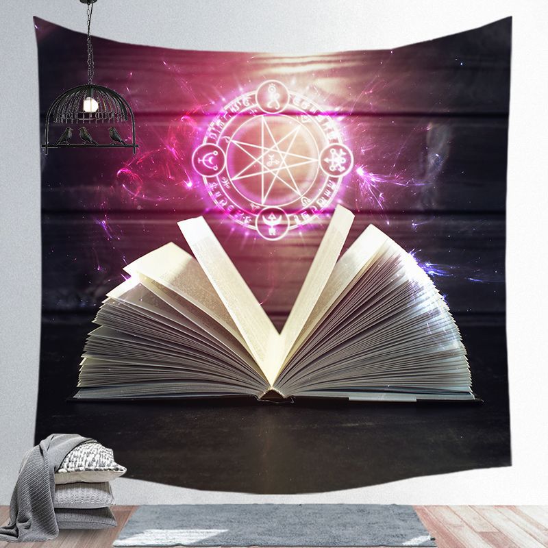 Tapijt Muur Tapijt Boek Glowing Magic Bal Serie Co... – Grandado