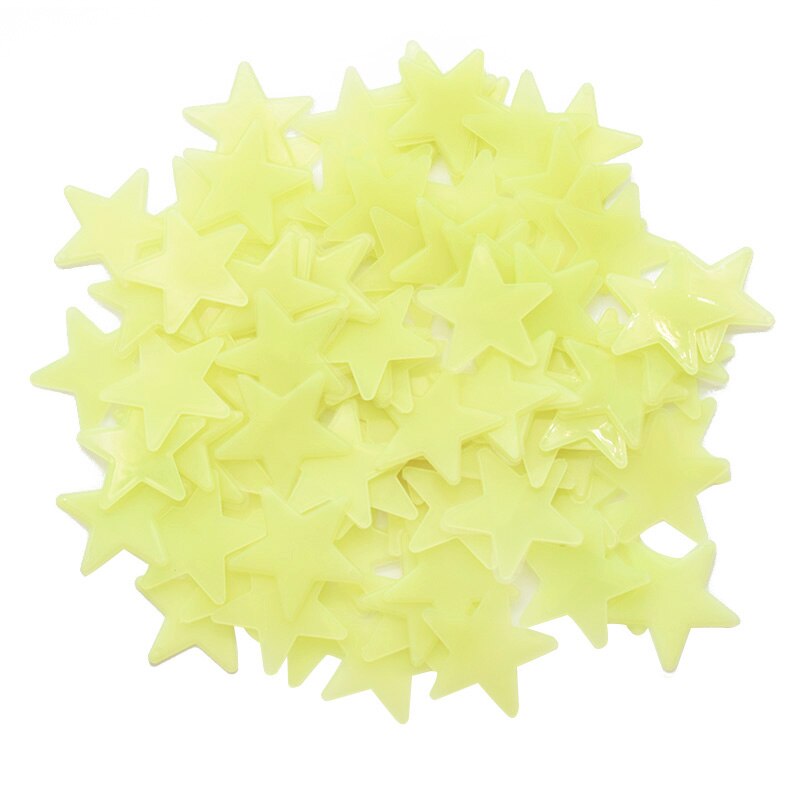 Pegatinas de estrella luminosa 3D para pared, pega... – Grandado