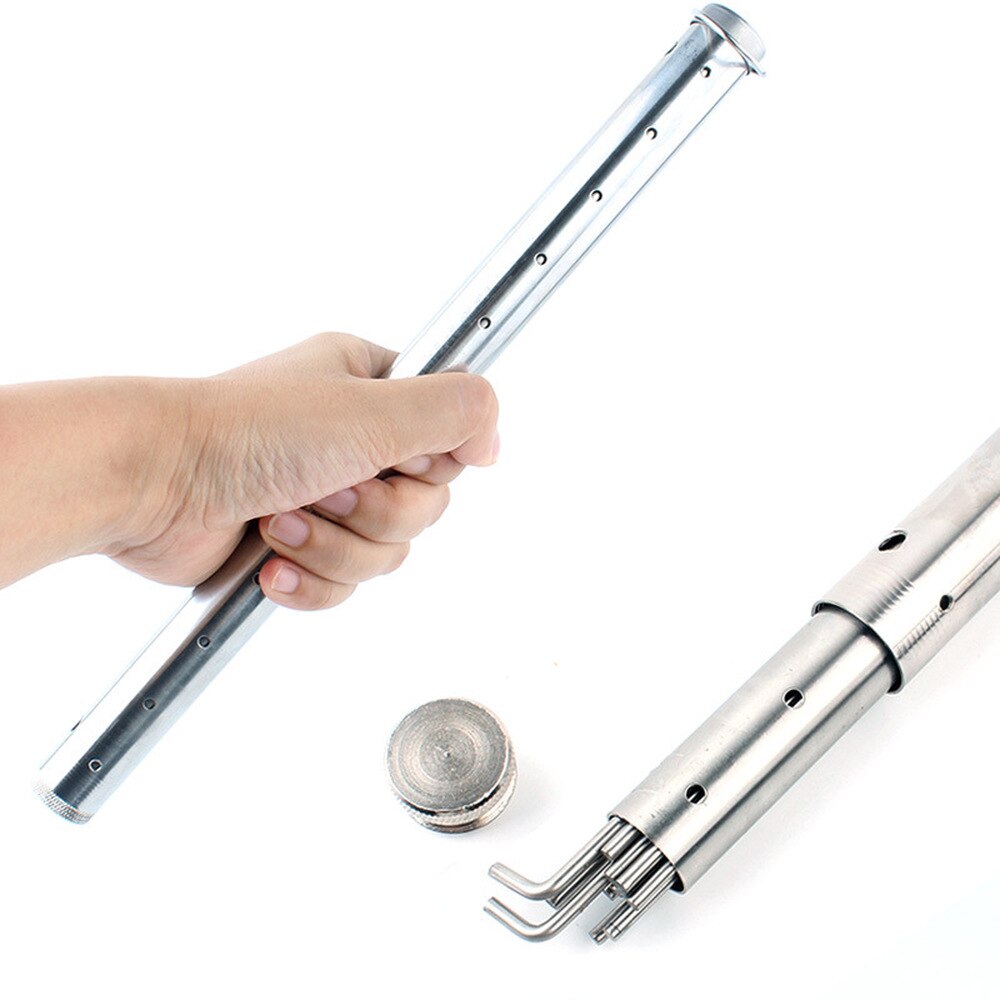 Draagbare Bbq Grill Barbecue Rvs Buis Beugel Kache... – Vicedeal