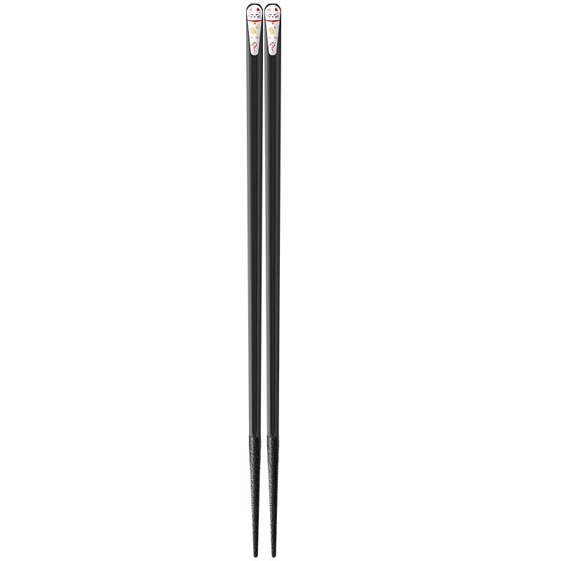 1Pair Japanese style Chopsticks Black PPS Sushi Sn... – Grandado