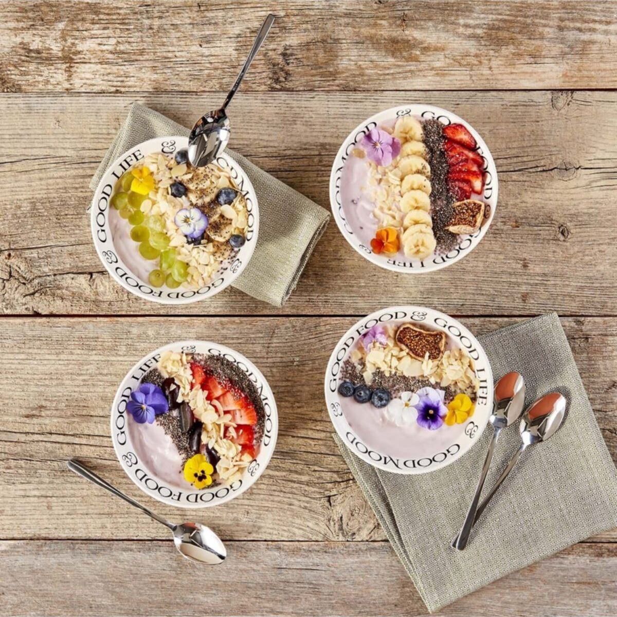 Soup Bowls 15Cm Diameter One Piece Thick Ceramic P... – Grandado