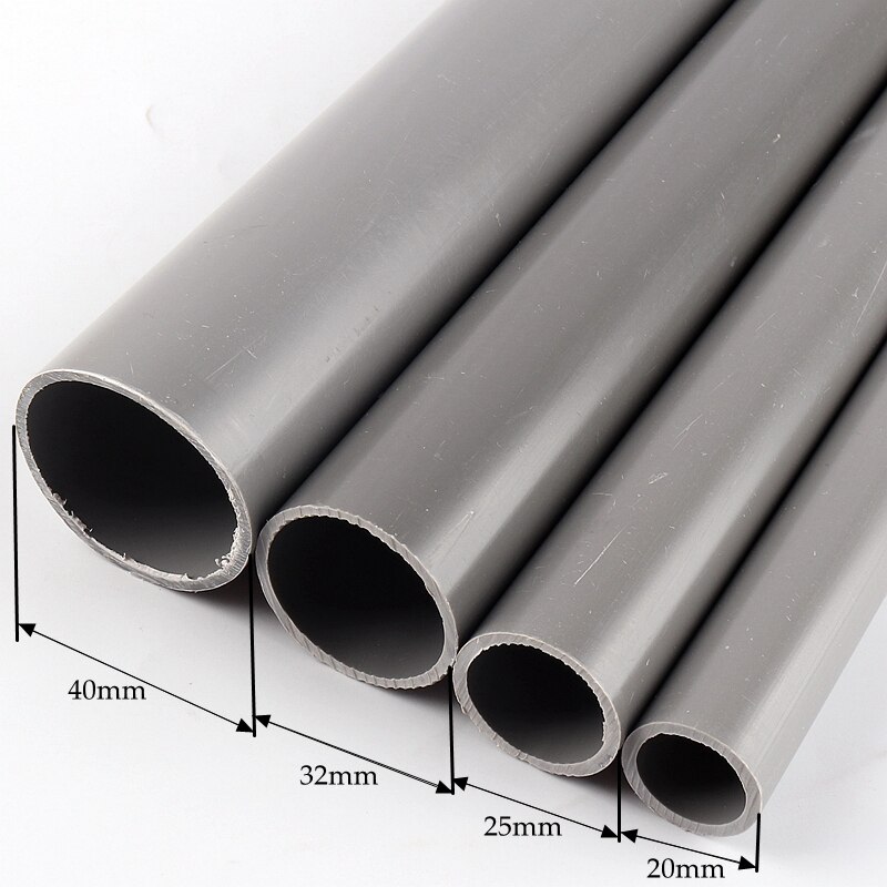 1-2pcs 20mm-110mm Outer-Dia 48-50cm Length Grey PV... – Grandado